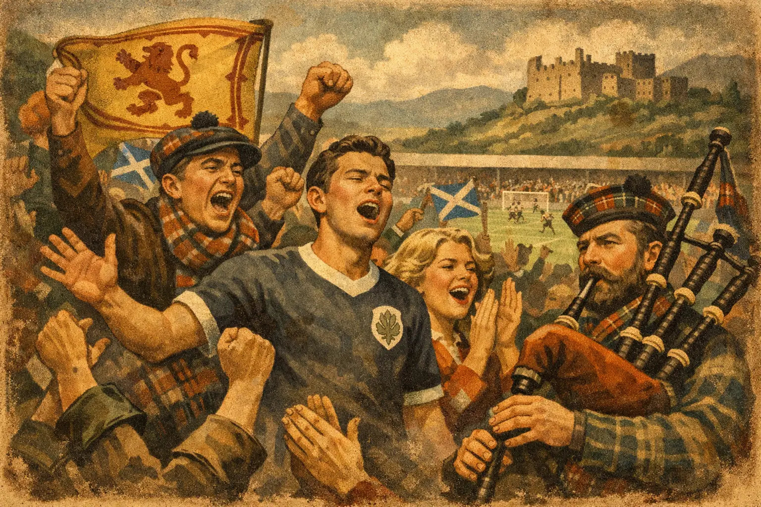 Guide to Scotland Fan Slogans and Chants – worldcuptees